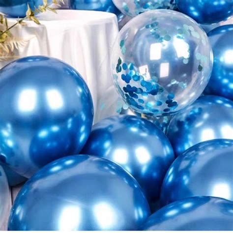 Kit Buque 20 Balão Cromado Tam 9 Polegadas Bexiga Cristal Com Confete Tamanho 9 Shopee Brasil