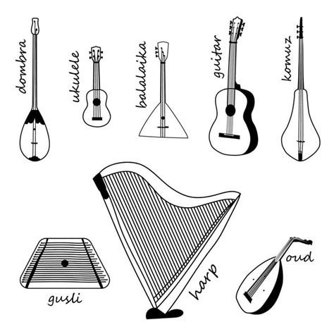 Printable Music Instruments Names Free Download And Print For You