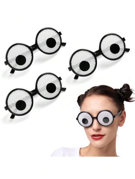 Googly Eye Glasses 10 Pack Googly Eyes Glasses Funny Shaking Eyeball