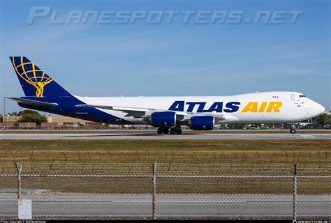 N861gt Atlas Air Boeing 747 8f Photo By Wolfgang Kaiser Id 1416140