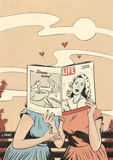 This Artist Is Giving Lesbian Couples The Retro Pinup Treatment Artofit