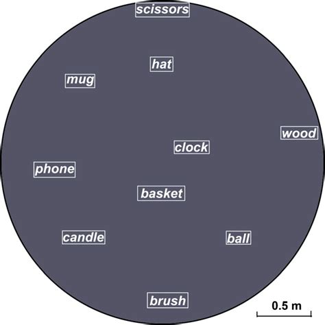 Map Of The Object Array Used In This Study Download Scientific Diagram