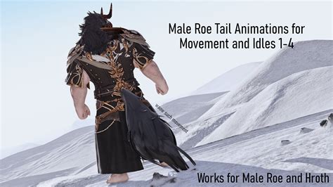 Male Roe Tail Animations For Movement And Idles 1 4 Male Roe And