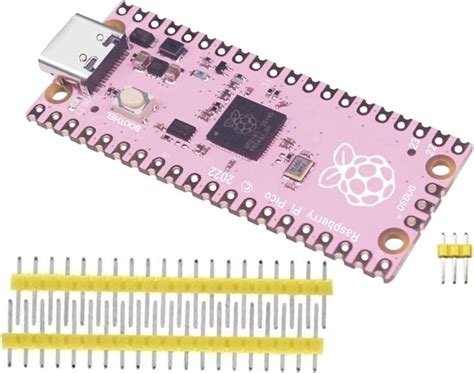 raspberry pi pico digishuo brand pink colour and usb c 9 85