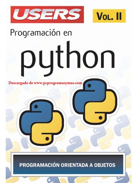 Programación En Python Vol Ii 2 Pdf Pdf