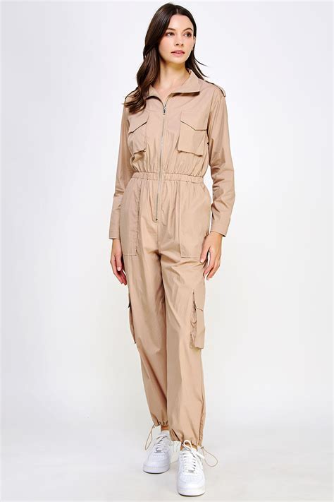 Jumpsuit Tan Madame Butterfly Too