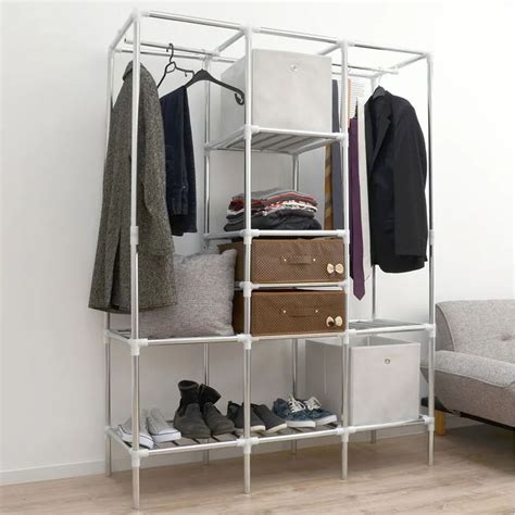 Xl Kleiderschrank Metall Regal System 2 Kaufland De