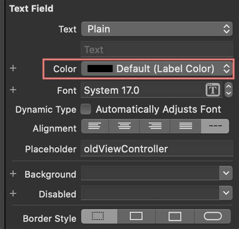 swift how to solve textfield text not displaying in ios version 13 2