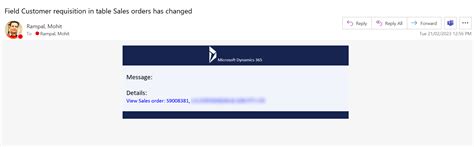 Alerts With Multiple Conditions In D365fo Mohit Rampal Dynamics 365