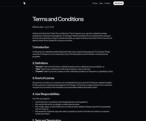 Nonlinear Modern Website Template For Saas And Tech Startups