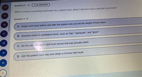 Solved A Nurse Is Providing Education For A Client With