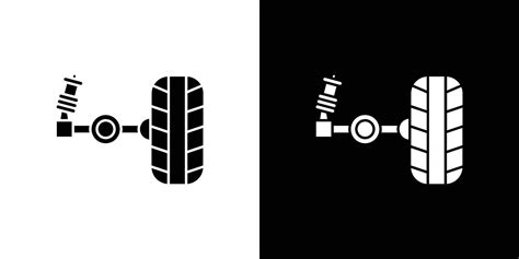 Wheel Alignment Icon Art Design Illustration 50572129 Vector Art At