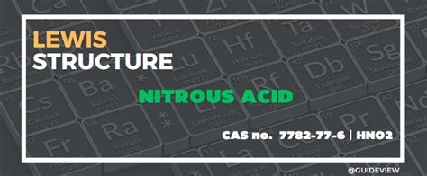 What Is The Lewis Structure Of Nitrous Acid