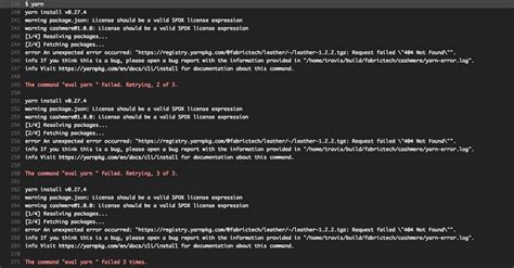 Yarn Consistently S On Private Packages Issue Yarnpkg Yarn GitHub