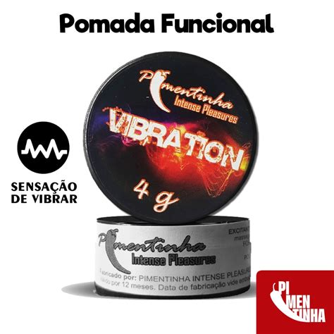 Pomada Funcional Vibration Vibrador Liquido 4g Sex Shop Produtos