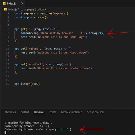 Routing Params By Request And Response In Expressjs Hacking