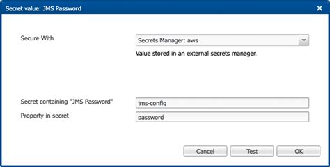 Secrets Storage Semarchy Xdm Documentation