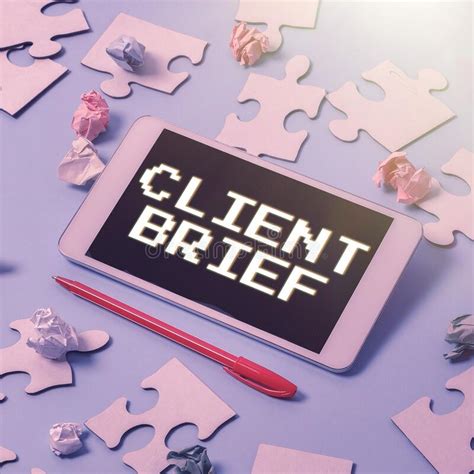Conceptual Caption Client Brief Business Showcase The Document Granted