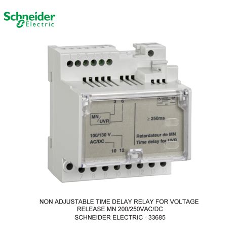 ListrikKita NON ADJUSTABLE TIME DELAY RELAY FOR VOLTAGE RELEASE MN V AC DC