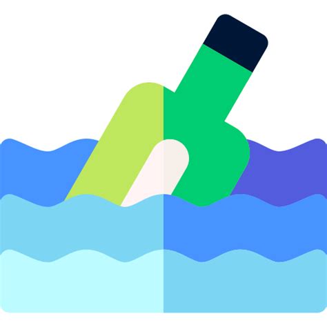 Bottle Basic Rounded Flat Icon