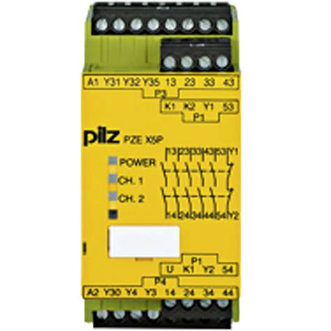Pilz Pze X5p 24vdc 5no 2so Contact Expansions Pnoz X Series