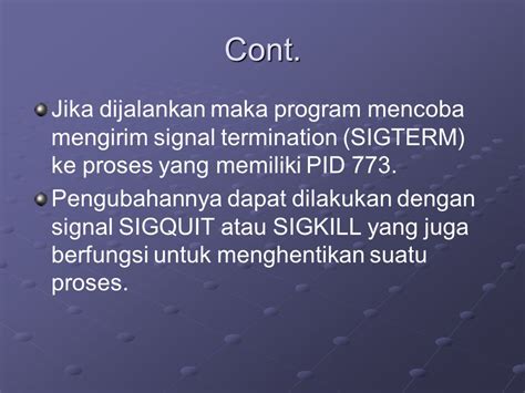 Mengamati Proses Pada So Linux Ppt Download