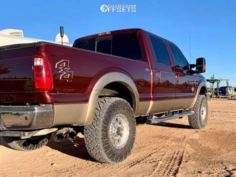2011 Ford F 250 Super Duty With 18x9 0 Xd Xd132 And 37125r18 Nitto
