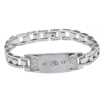 Buy M Men Style Religious Lord Shiva Om Idea Yoga T Word Wristband