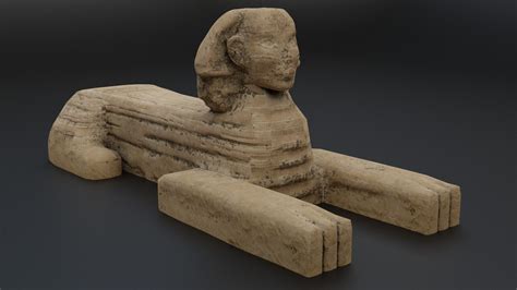Artstation Sphinx Game Assets