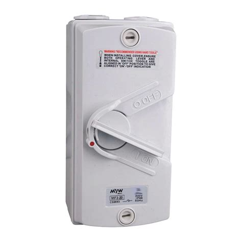 3 Pole 63 Amp 500v Isolator