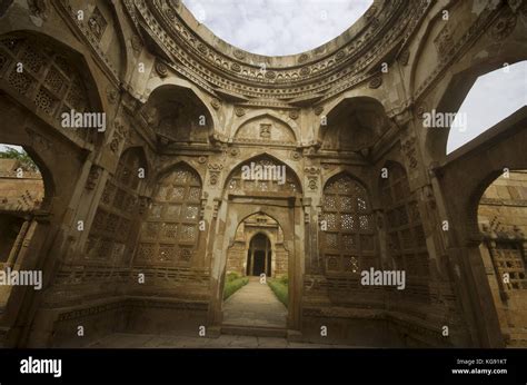 Interior View Of The Jama Masjid Mosque High Resolution Stock