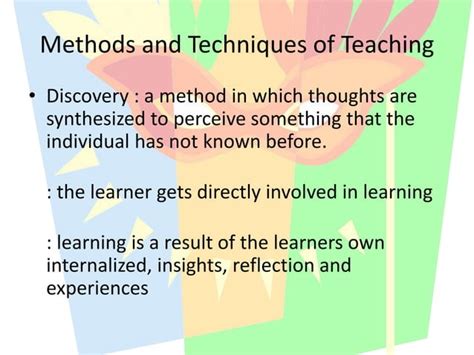 General Methods Strategy And Techniques Of Teaching Ppt