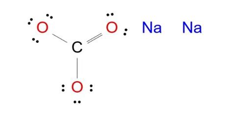 What Is The Lewis Dot Structure Of Na2co3