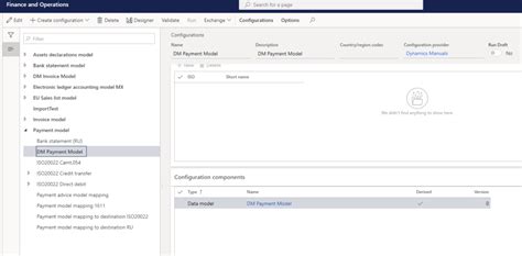 Electronic Reporting In Depth Data Models Dynamics Manuals