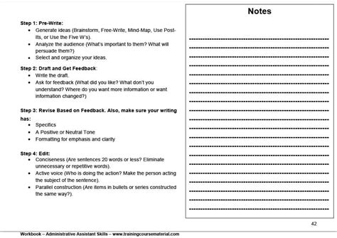 Administrative Assistant Skills Your Training Course Material Resource