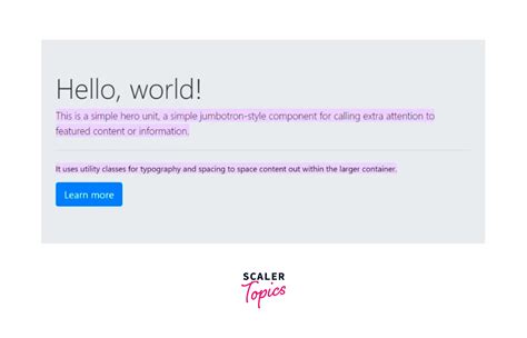 Bootstrap Panels Scaler Topics