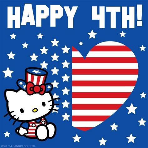 4th Of July Hello Kitty Wallpapers Wallpaper Cave