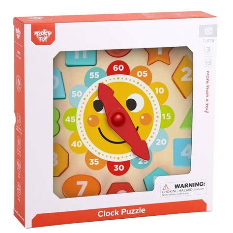 Clock Puzzle My Wooden Toys