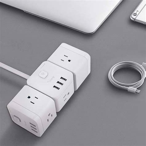 Bull Compact Cubic Surge Protector Gadgetsin