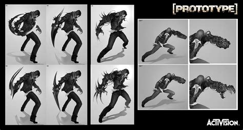 Artstation Prototype Alex Mercer Weapon Arms