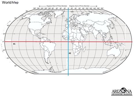 Map Of Hemispheres Printable