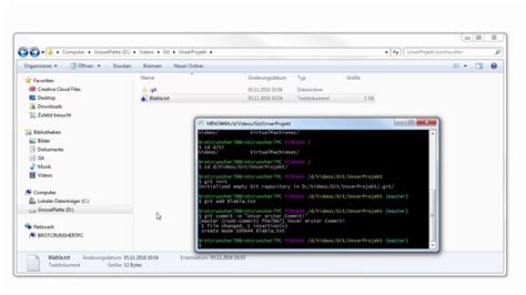 Git Crashkurs 003 Repository Erstellen YouTube