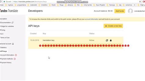 Yandex Translate Api Example C