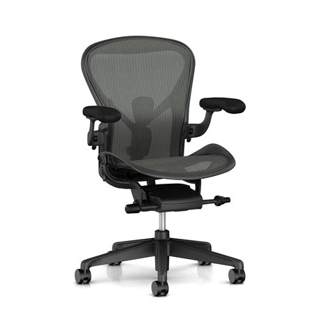 Herman Miller Aeron Ergonomic Chair Size B Graphite User Manual