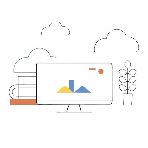 Modern Workplace Analytics Premium Vector