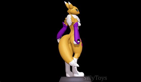 Artstation Renamon Digimon 3d Print Model Resources