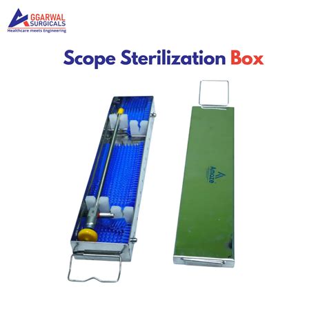 Best Perforated Scope Sterilization Box With Sliding Lock