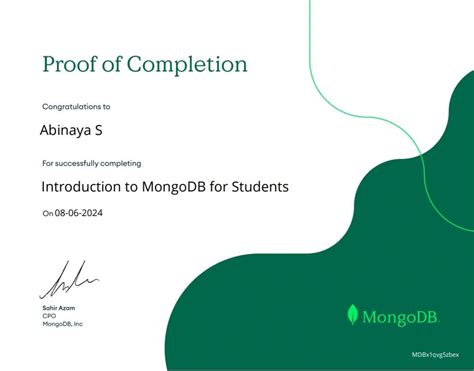 Abinaya S On Linkedin Mongodb Nosql Databasemanagement Techskills Continuouslearning