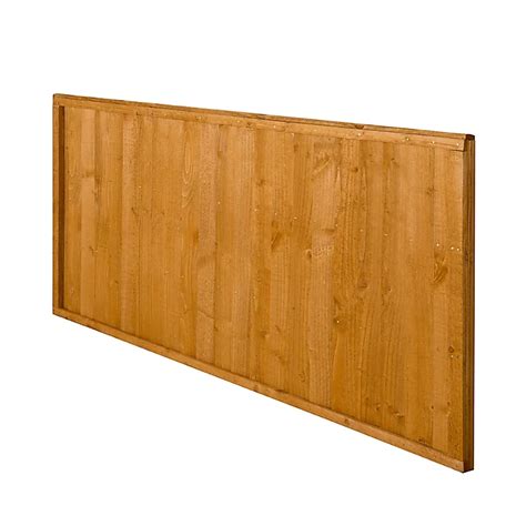 Closeboard Dip Treated 3ft Wooden Fence Panel W183m H091m Pack
