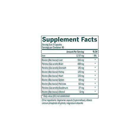 Buy Genestra Brands Tmg Multi Glandular Supplement 120 Capsules